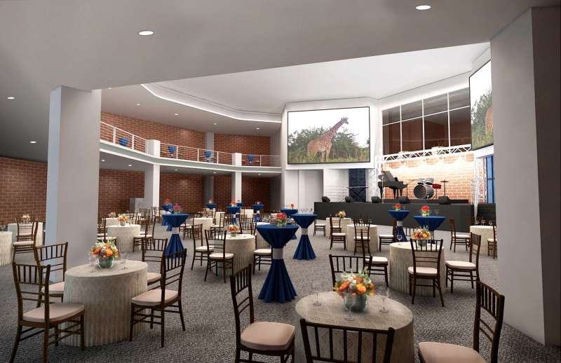 A sneak-peek at Savanna Hall - Zoo Atlanta