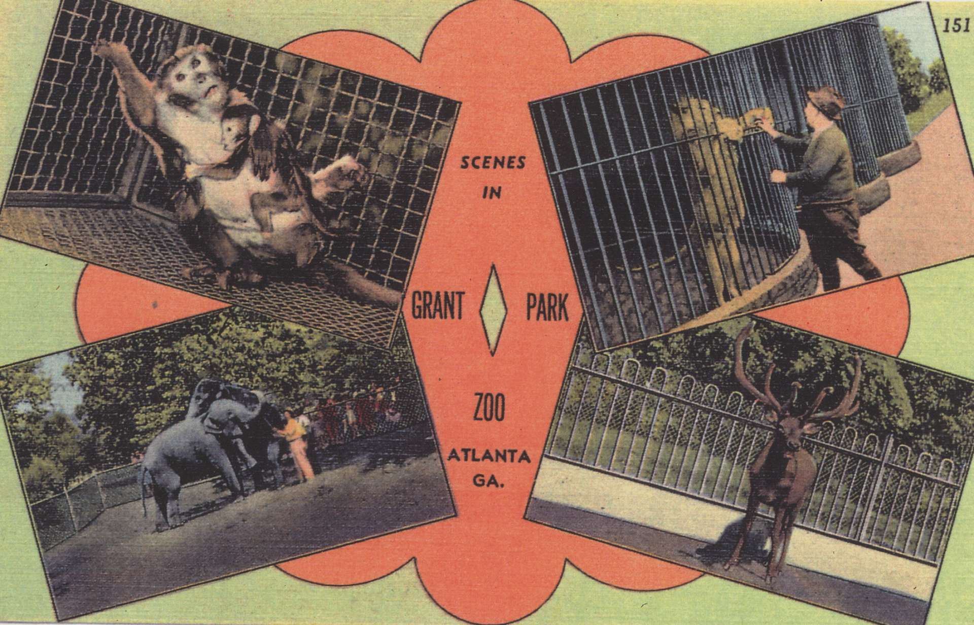 1889–1950: The Early Days - Zoo Atlanta